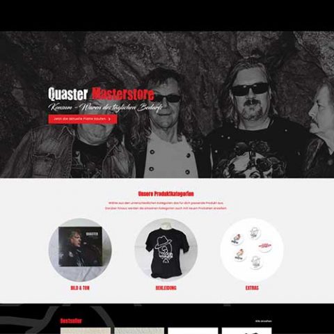 Quaster - Ex PUHDYS Sänger & Gitarrist Dieter Hertrampf